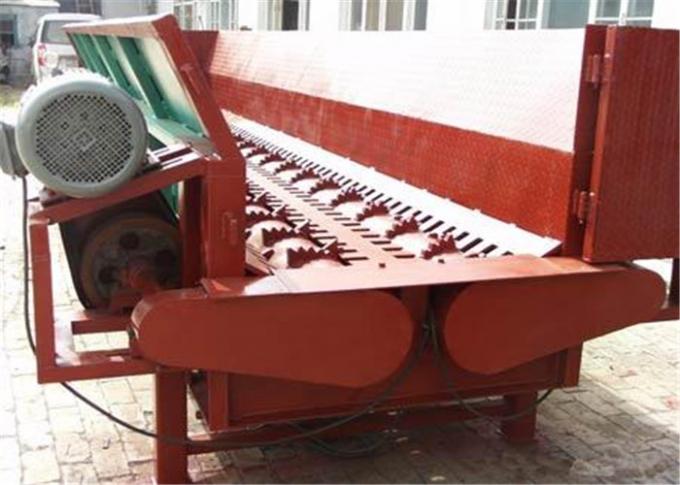 6m Feeding Groove Type Two Roll Log Debarker Machine